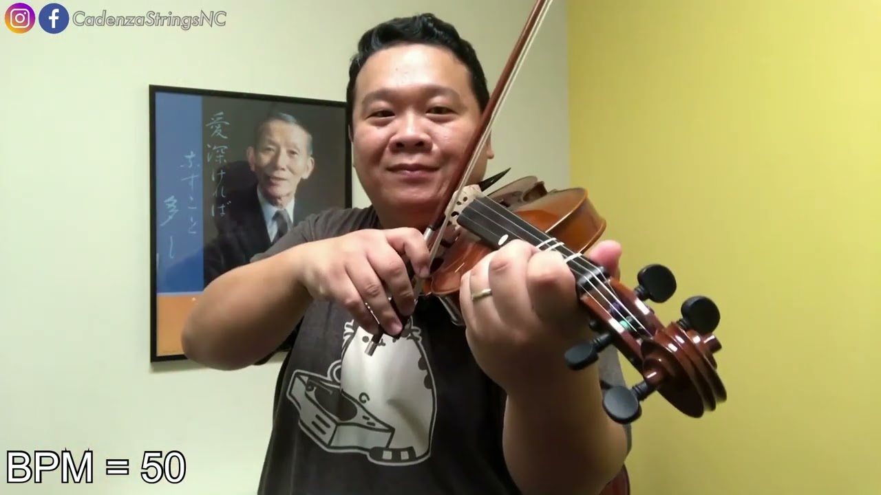 Allegro | Slow Practice | Suzuki Violin Book 1 - YouTube