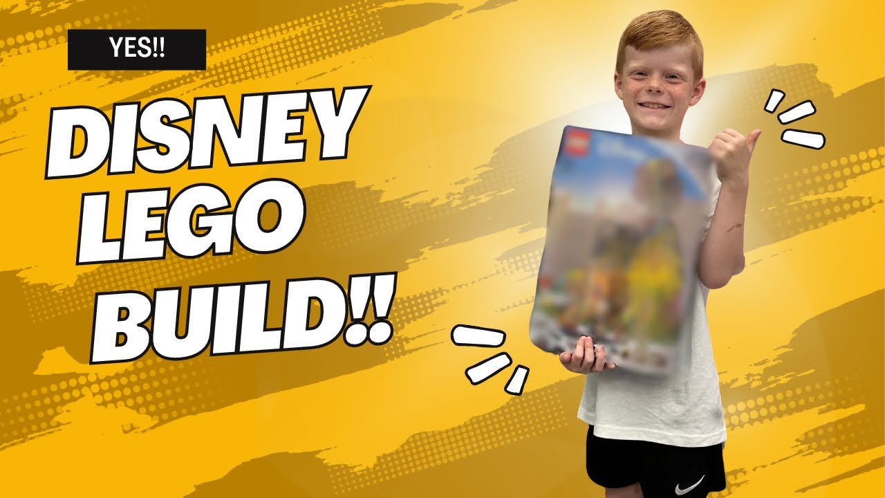 DISNEY LEGO BUILD #1 | GIVEAWAY AT 100 SUBSCRIBERS| - YouTube