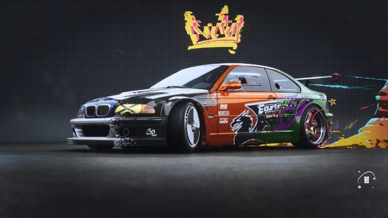 NFS 30th Anniversary BMW M3 GTR test run (Need For Speed Unbound) - YouTube