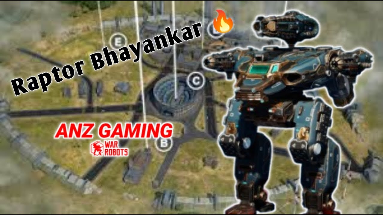 War Robots Raptor is the most powerful raptor gameplay - YouTube