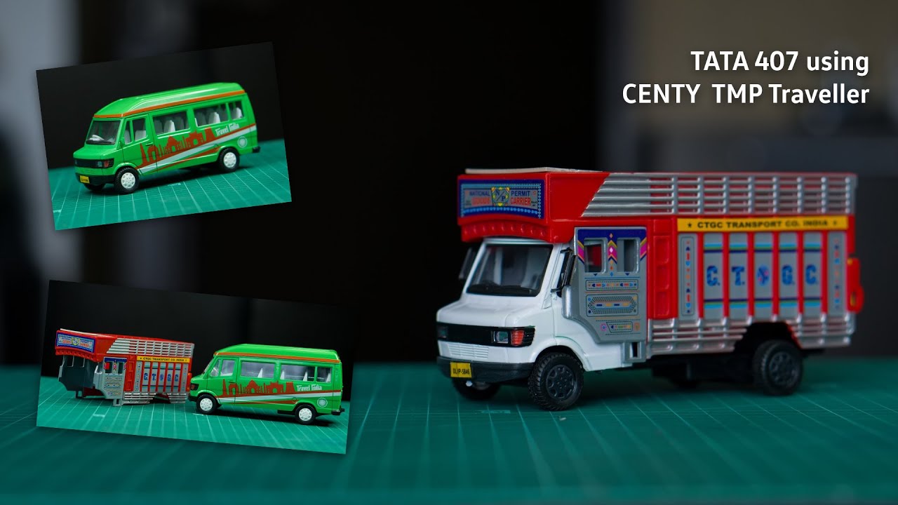Tata 407 Using Centy TMP Traveller | Centy TMP Traveller Modified ...