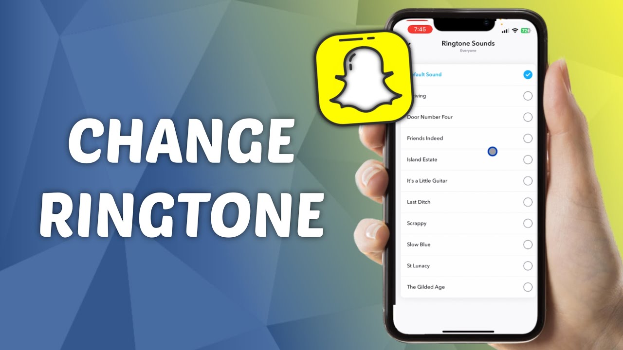 How to Change Snapchat Ringtone - YouTube