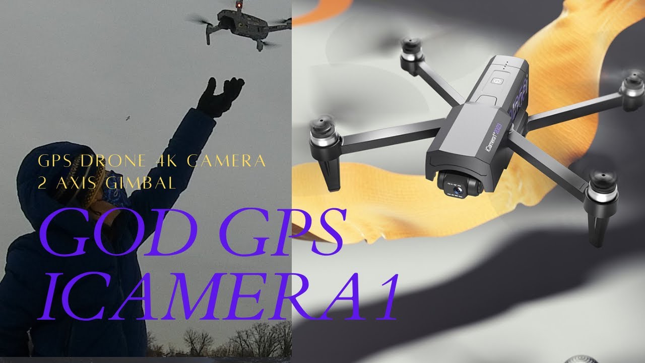 iCAMERA1 2022 NEW GOD GPS Drone 4K HD Camera 2 AXIS GIMBAL 5G Wifi ...