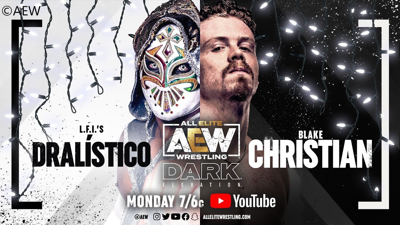 Dralistico vs Blake Christian / Singles Match / AEW Dark: Elevation #95 / WWE 2K22 - YouTube