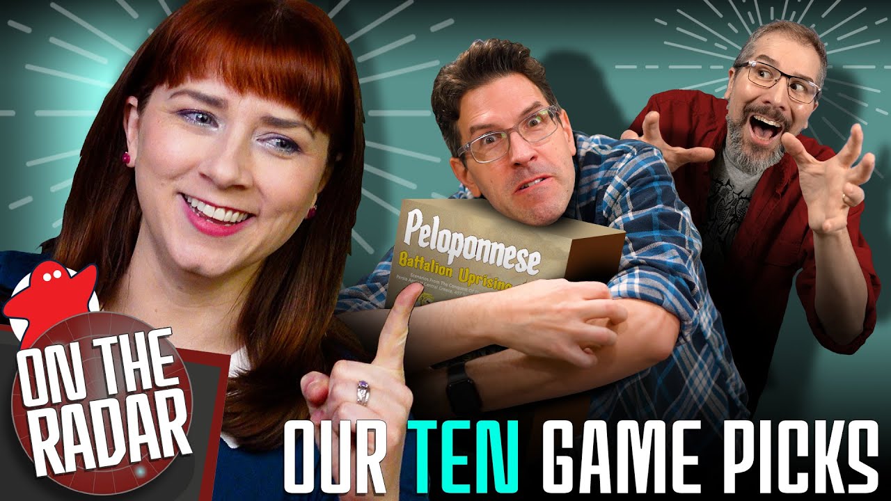 OUR Top 10 Board Game Picks of the Month! - On The Radar - YouTube