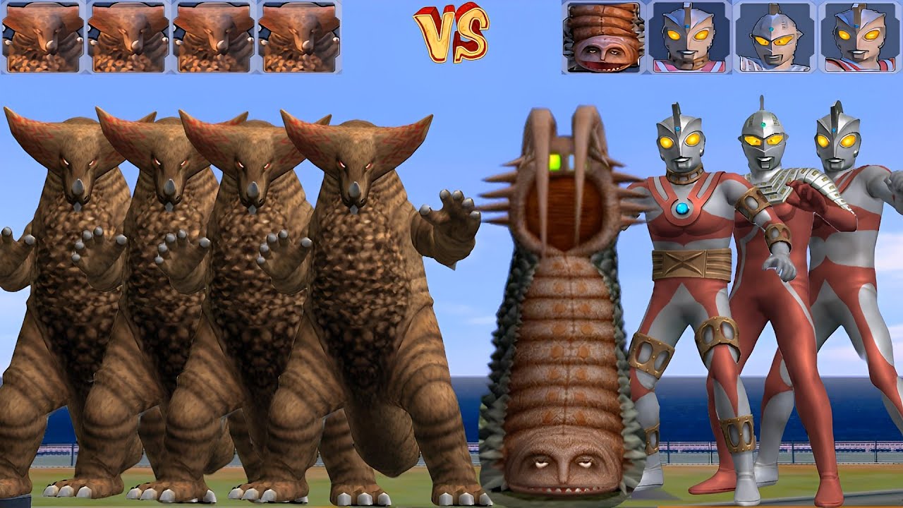 UFE3：Gomorrah VS Two-tailed monster/Ace Robot/Delusion-Seven/ACE - YouTube