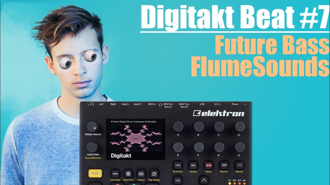 Ambien - Flume sounds beat #7 with Digitakt - YouTube