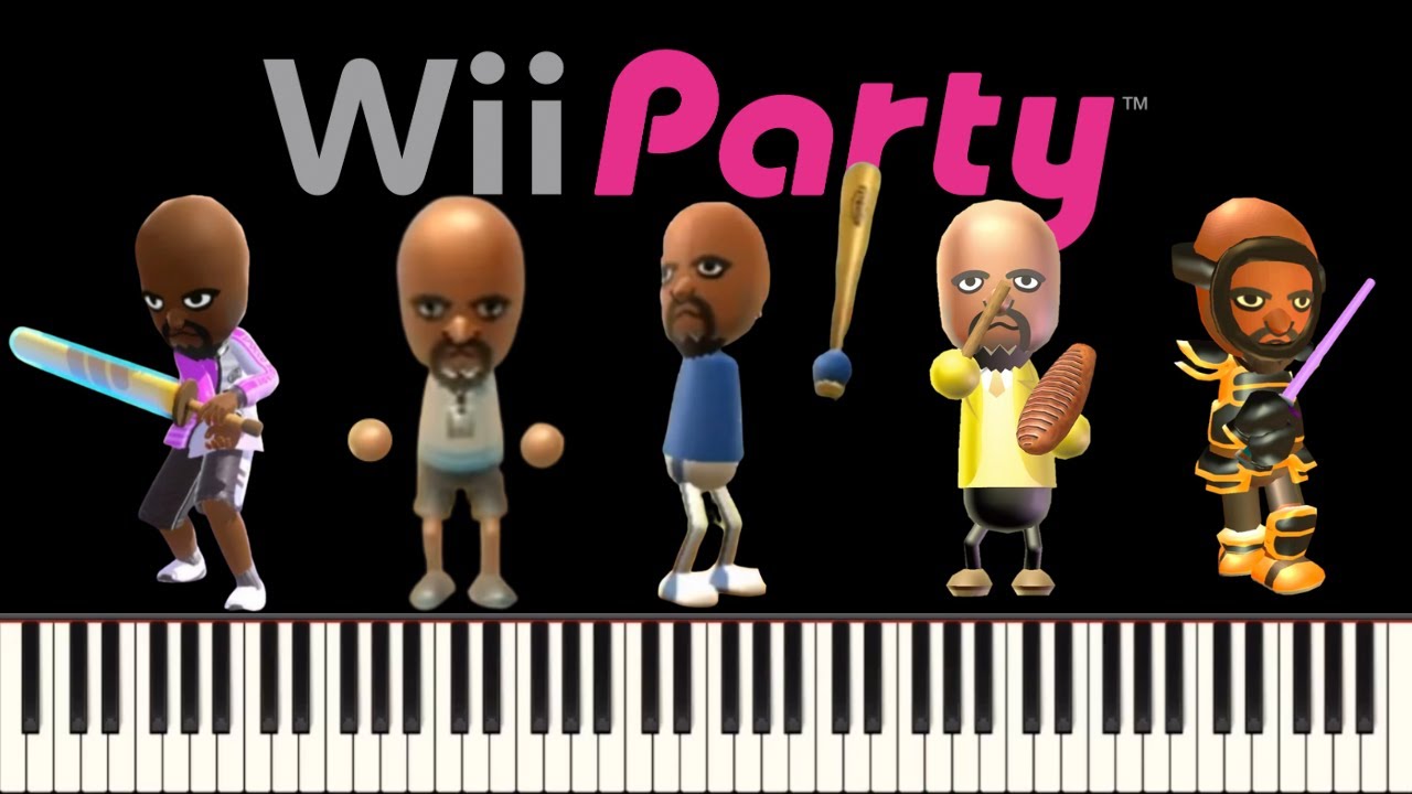 Wii Party - Menu Theme [Piano Cover] - YouTube