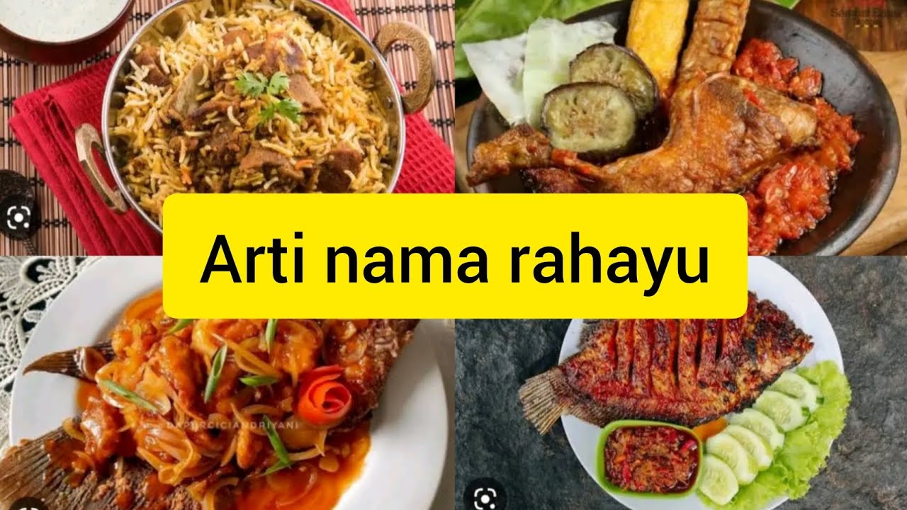 arti nama rahayu - YouTube