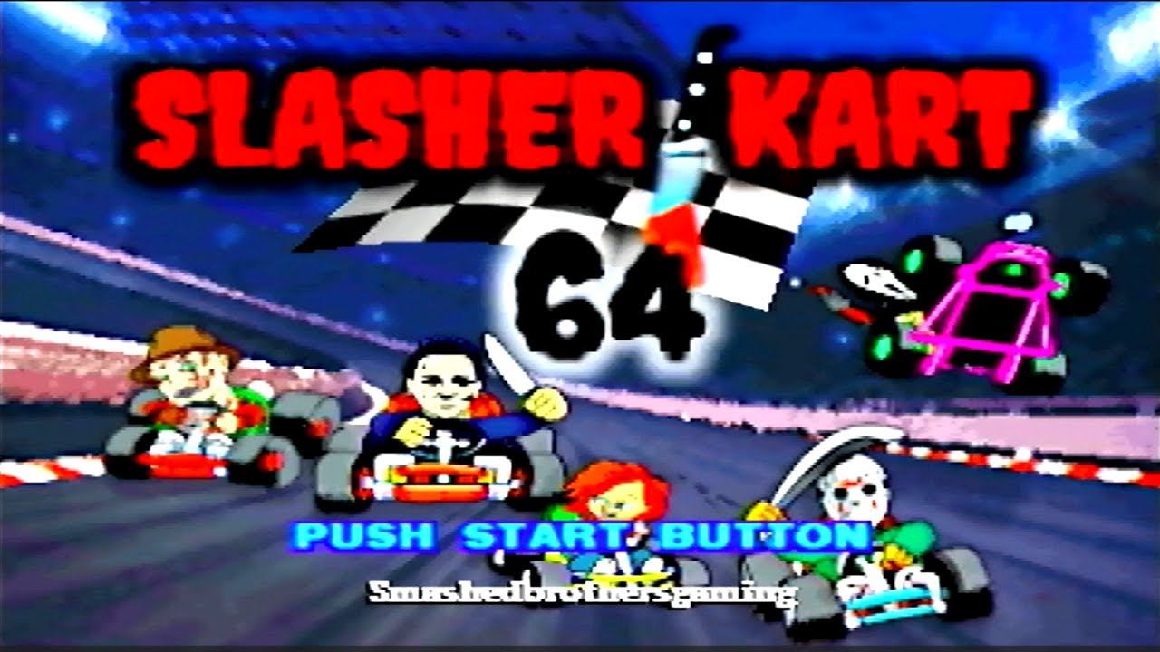 Slasher Kart 64 / 50cc / split screen - YouTube