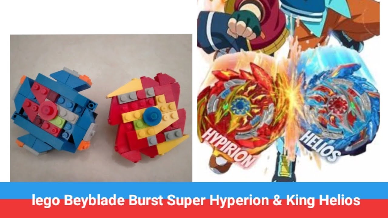 lego Beyblade Burst Super Hyperion & King Helios - YouTube