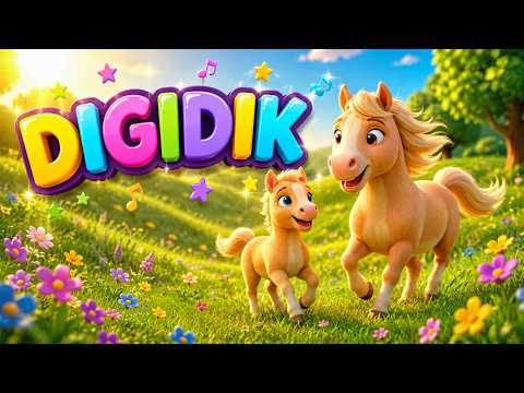 Dıgıdık At Şarkısı 🐴 - En Eğlenceli Bebek ve Çocuk Şarkıları