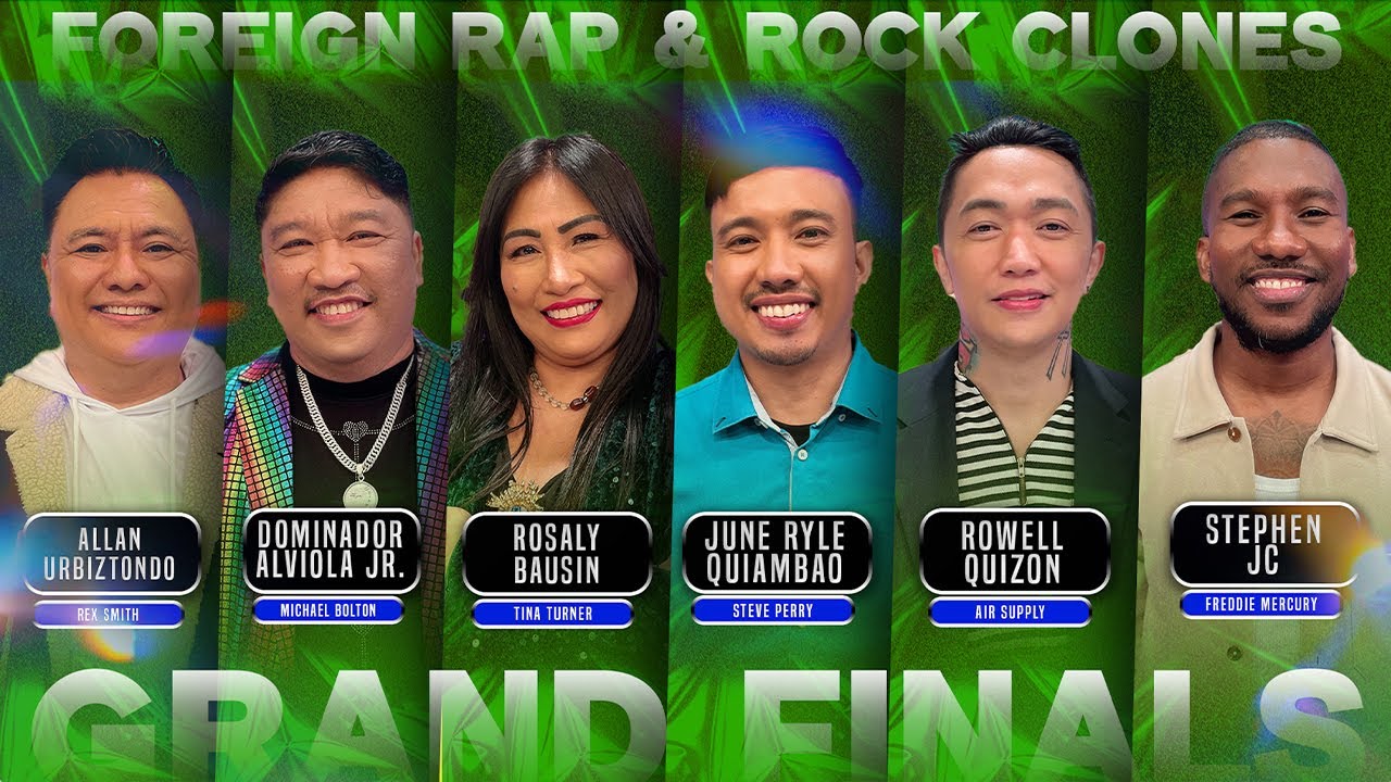 FOREIGN RAP & ROCK CLONES GRAND FINALS | Aug. 09, 2025 - YouTube