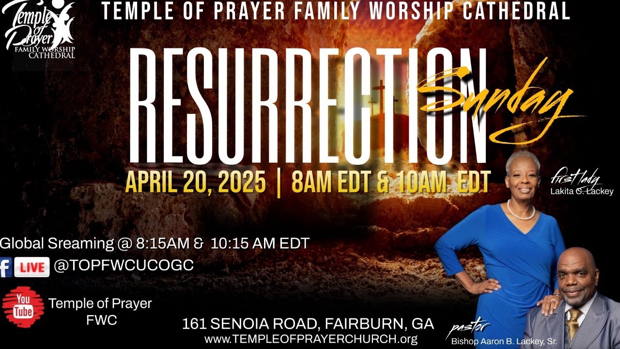 "JESUS COMMENDED HIS SPIRIT INTO THE FATHER'S HANDS!" 10AM SERVICE ...