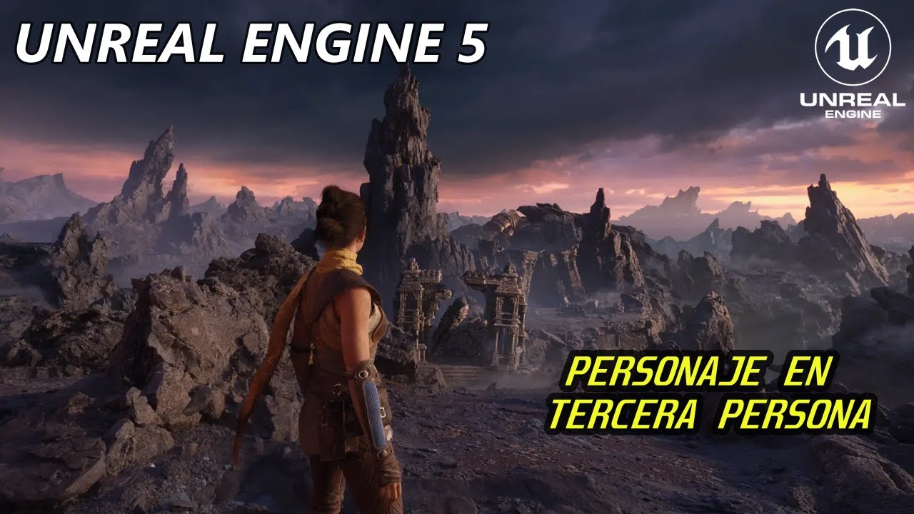 UNREAL ENGINE 5 Como Hacer Un Personaje En Tercera Persona "Español ...