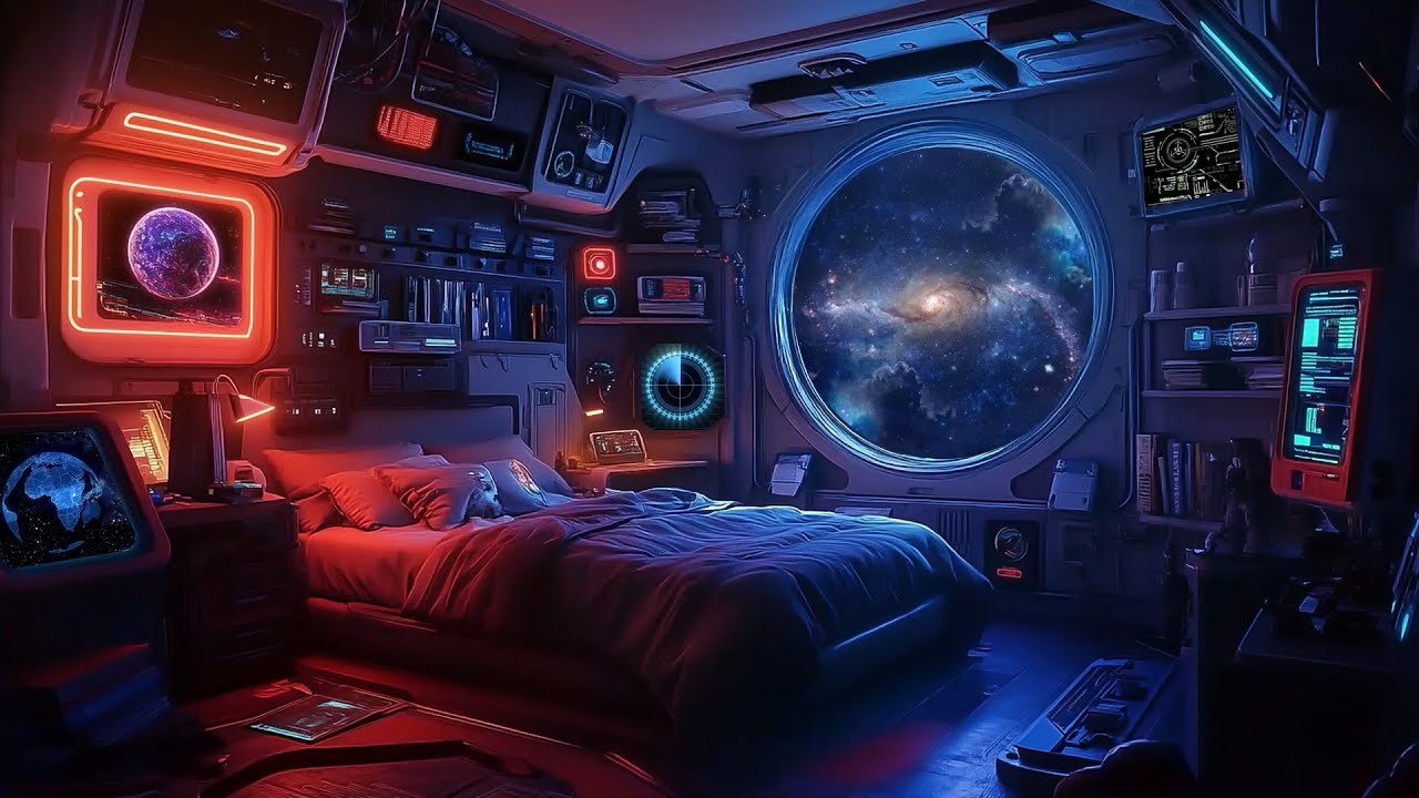 Galactic Dreamscape - Tranquil Space Sounds for Deep Sleep | Drift into ...