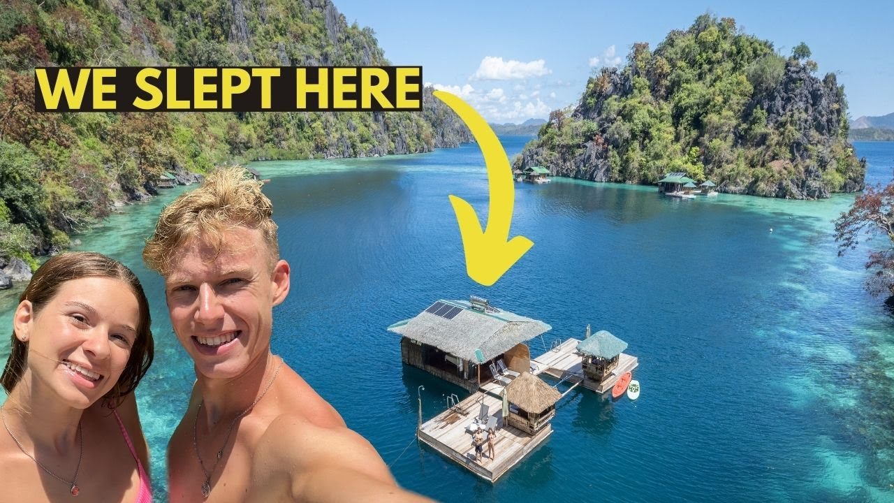 LUXURY OFF-THE-GRID HOUSEBOAT - Coron, Phillippines 🇵🇭 - YouTube