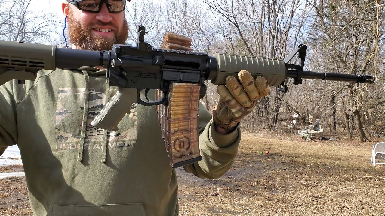 Test Firing 556 out of PLA Lower Hellfire - YouTube