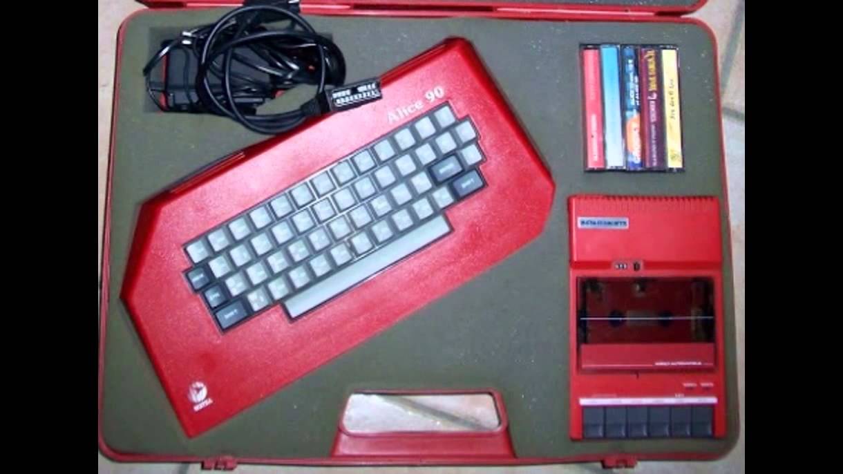 matra hachette alice 32 computer - YouTube