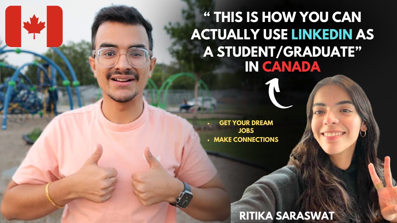 HOW TO USE LINKEDIN AS AN INTERNATIONAL STUDENT IN CANADA | WATCH THIS ...