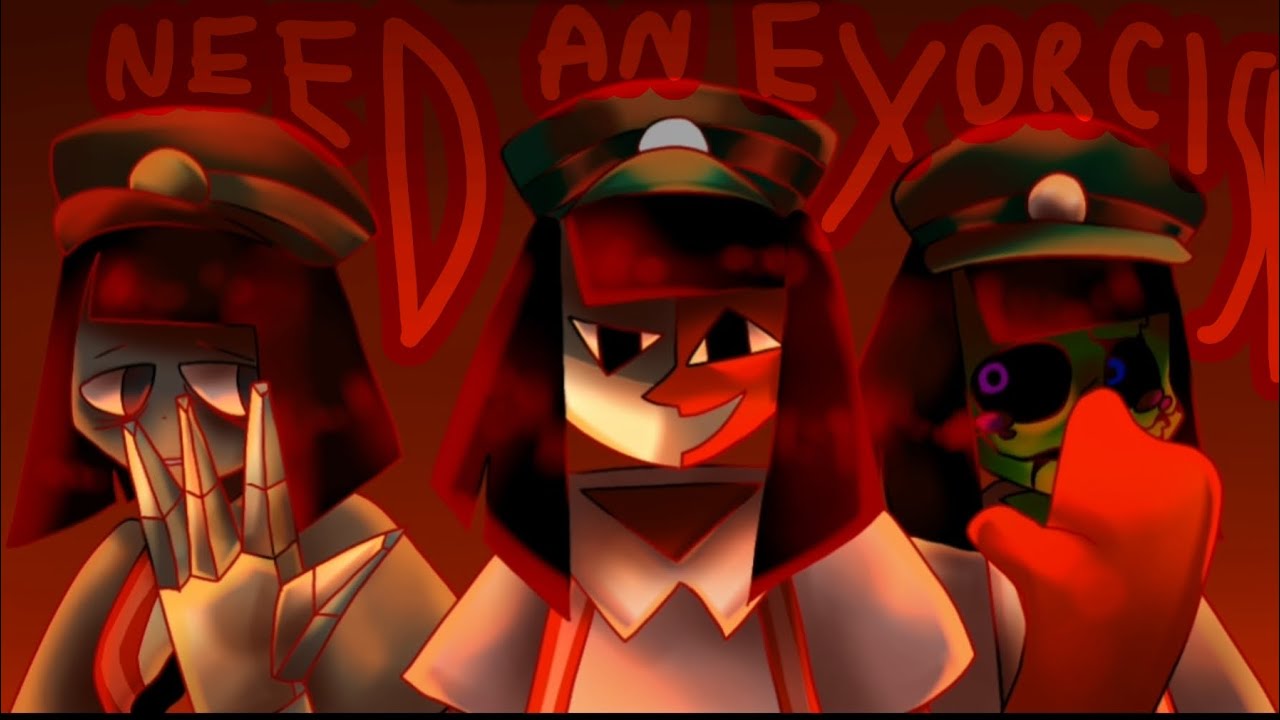 I need an exorcism || Ena Dream BBQ || animation meme || ⚠️glitch, gun ...