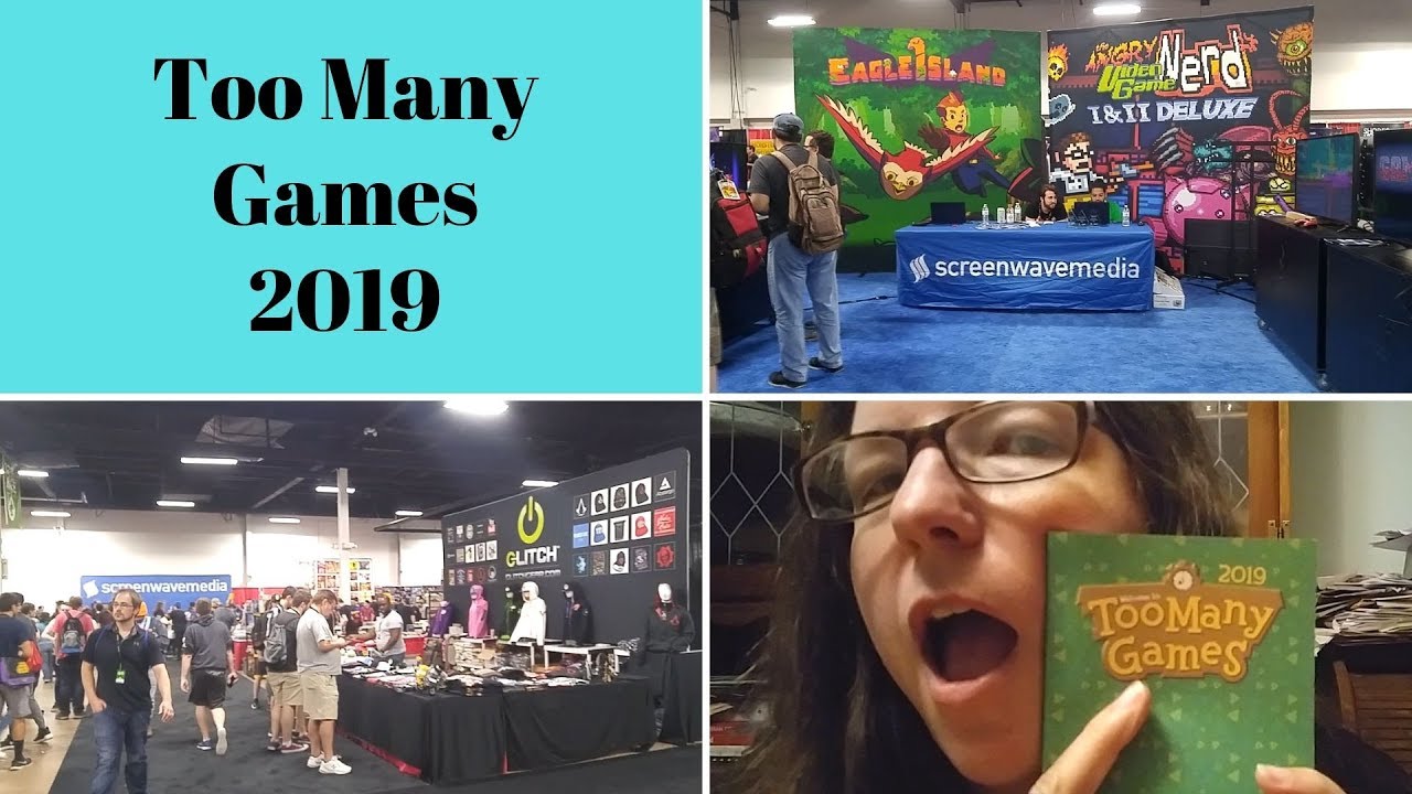 Too Many Games 2019 - Vlog - YouTube
