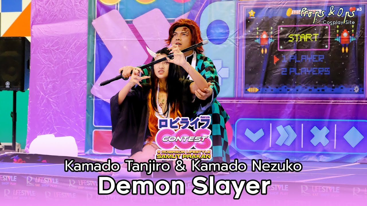 Demon Slayer | 02 ในงาน Robi Life Cos Contest 2024 Part 2 Samutprakan ...