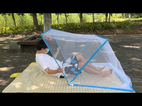 Foldable Mosquito Net Unbox and Review - Scam or Legit？