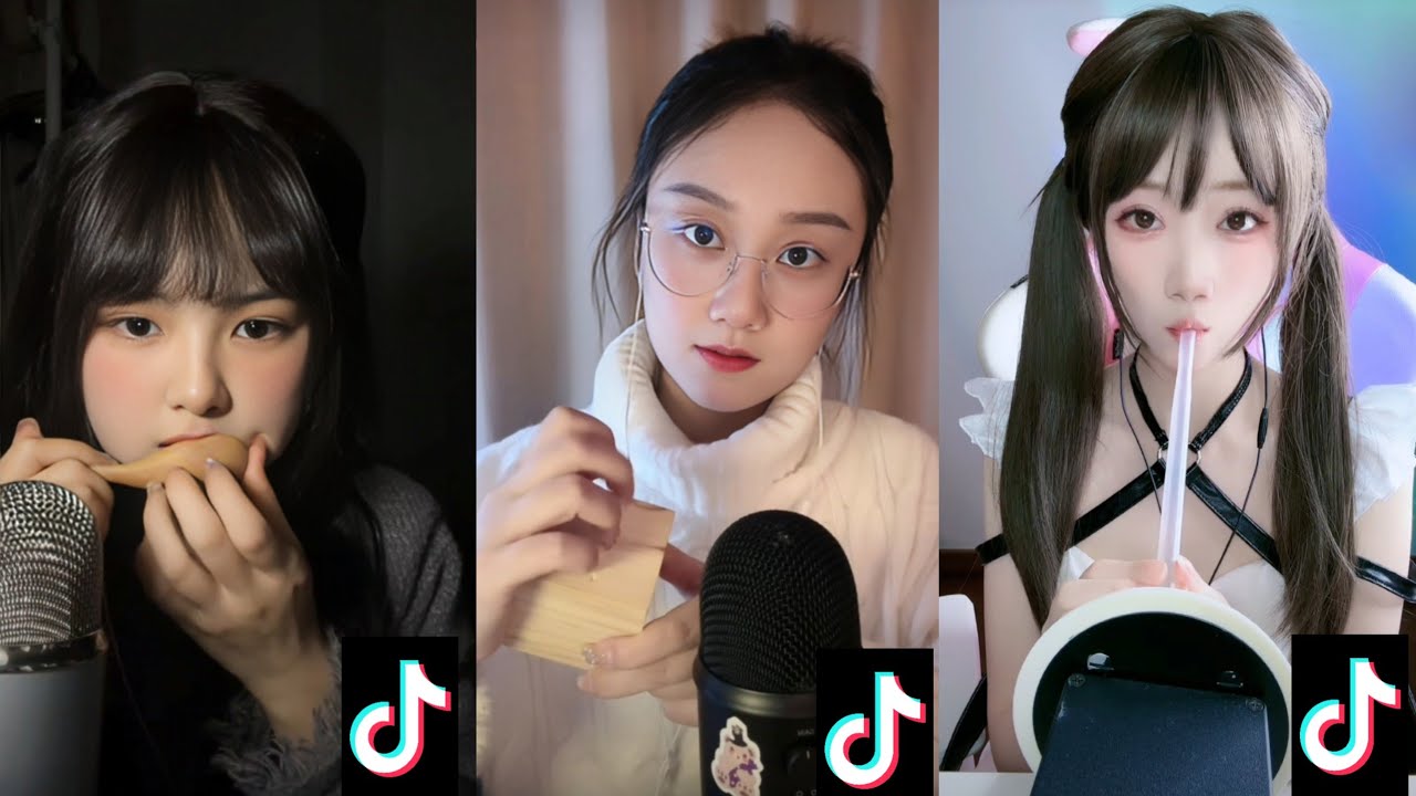 ASMR Tiktok Compilation | ASMR Emoji Challenge Tiktok Compilation Part ...