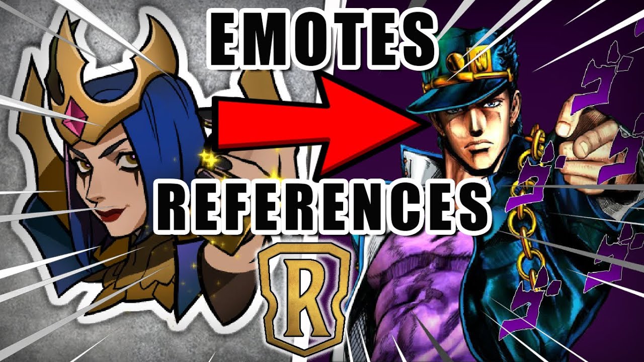 Emotes References in Legends of Runeterra (2021) - YouTube
