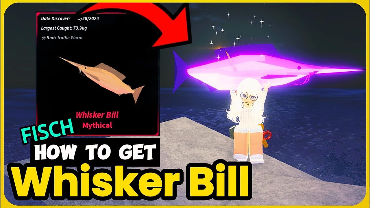 How To Catch the Whisker Bill in Fisch – Best Spot & Tips - YouTube
