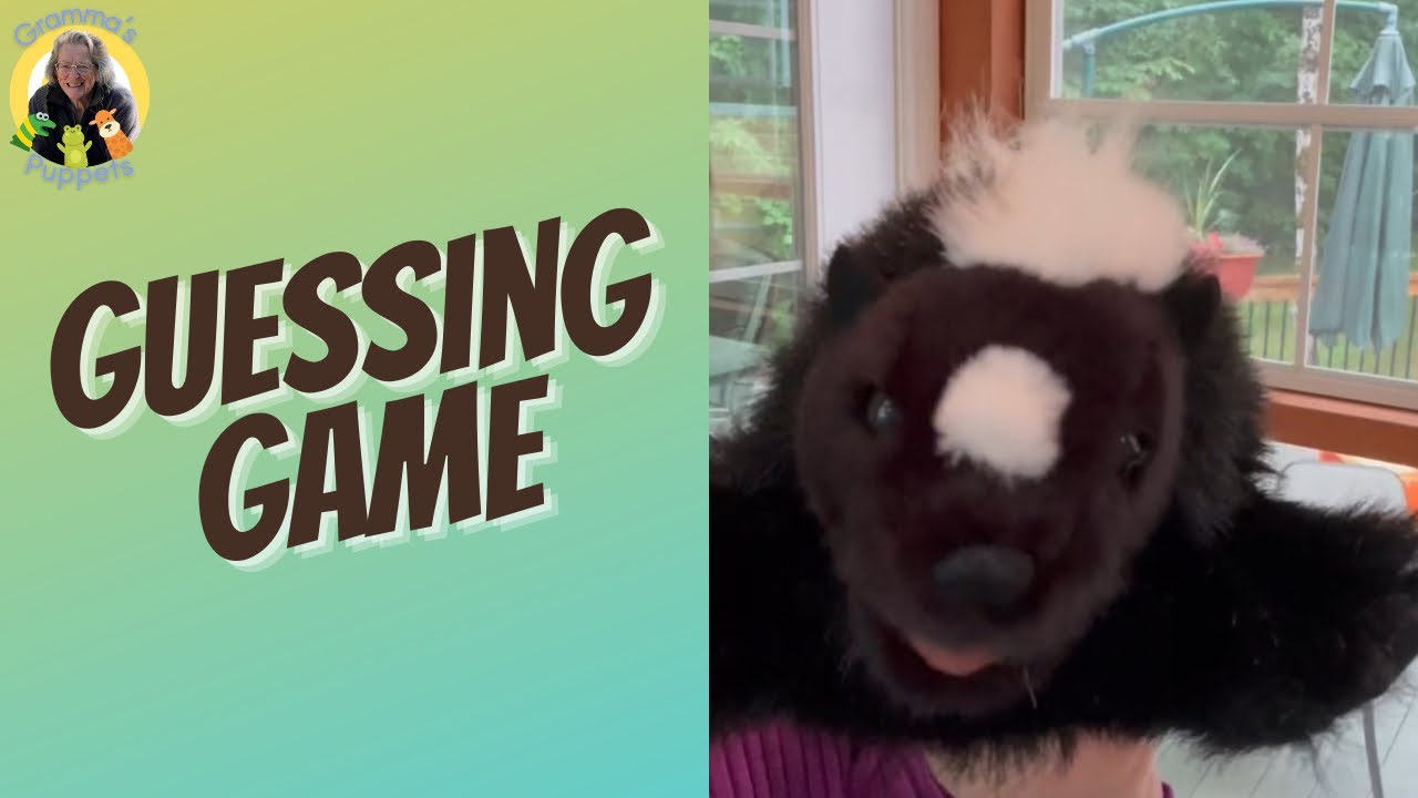 Puppets learn and play a Guessing game with Gramma | Gramma’s Puppets ...