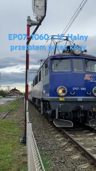 IC halny przelotem przez kozy do Zakopanego - YouTube