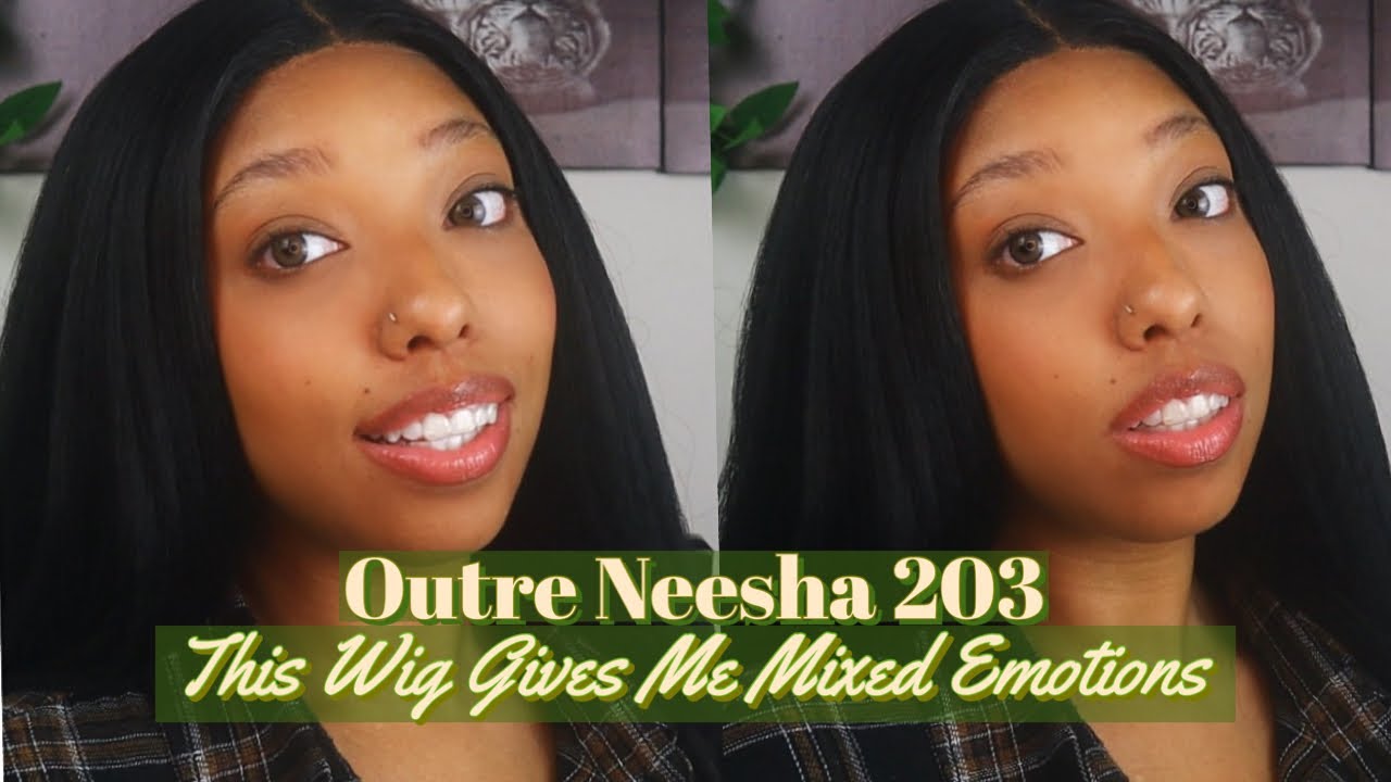 Outre Neesha 203 Wig | Synthetic Lace Front Wig Review - YouTube