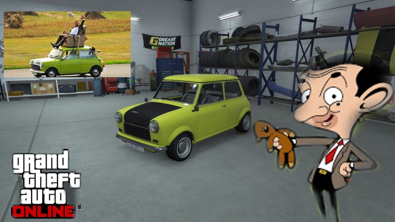 Mr Bean car build in GTA 5 online - YouTube