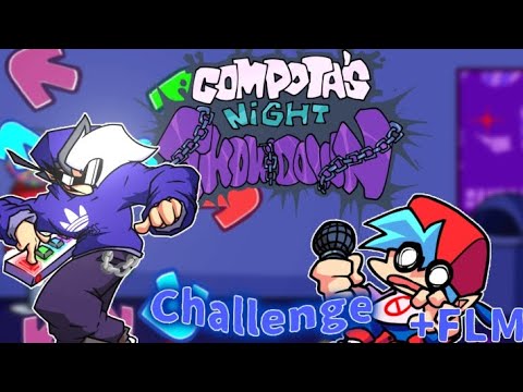 CHALLENGE [FLM RECREATION] | VS COMPOTA HYPER FNF MOD | FRIDAY NIGHT ...