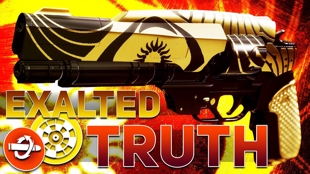Exalted Truth GOD ROLL (For PvE and PvP) Destiny 2 Season of the Seraph ...