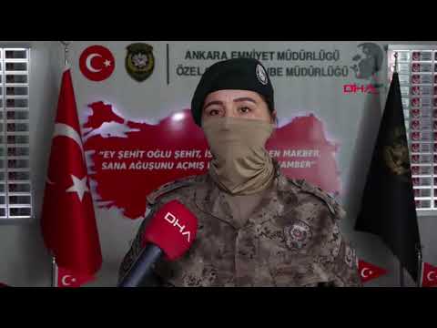 Ankara'nın Güçlü Kadın Özel Harekat Polisleri