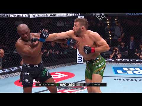 Dricus Du Plessis vs Kamaru Usman FULL FIGHT HIGHLIGHTS | UFC Oklahoma City
