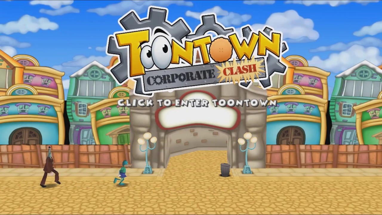 My first Toontask! [Toontown Corporate Clash] - YouTube