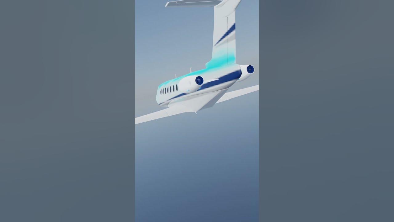 Aeroplane Animation Created in Blender #shorts #animation - YouTube