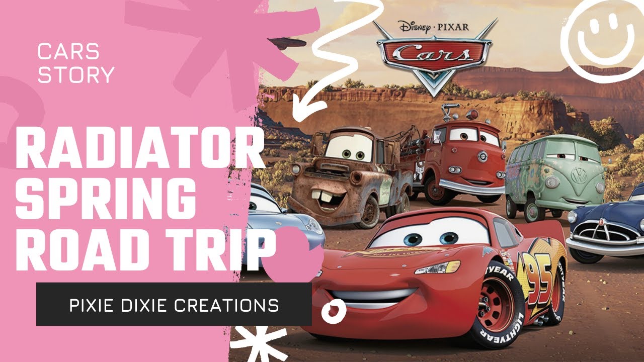 Disney Read Along - Cars - Radiator Springs Road Trip | Lightning ...