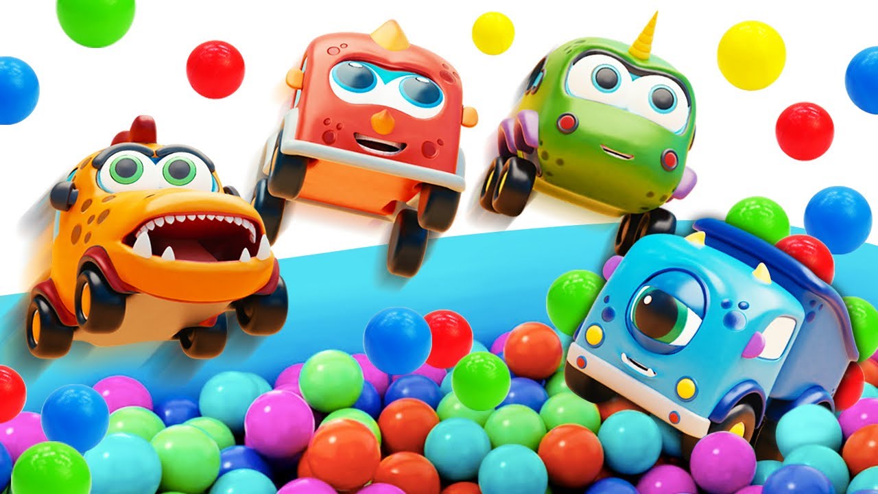 New full episodes of car cartoons for kids. Mocas Monster Cars are ...