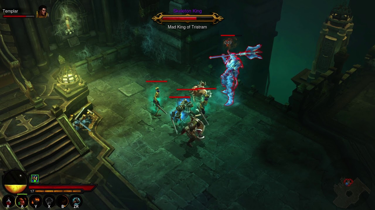 Nintendo Switch - Diablo III - Skeleton King (Expert) - YouTube