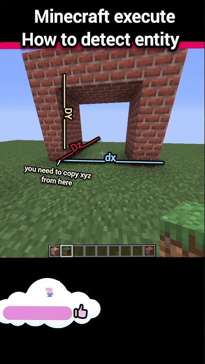 how to detect all entities in minecraft by command "execute" Minecraft execute tutorial - YouTube