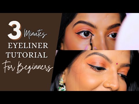 PERFECT EYELINER TUTORIAL FOR BEGINNERS 🤩| Step-by-Step Winged Liner💄 # ...