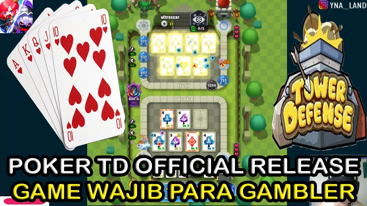 Poker Tower Defense : A Real-Time Tactical PvP Defense Game! POKER TD ...