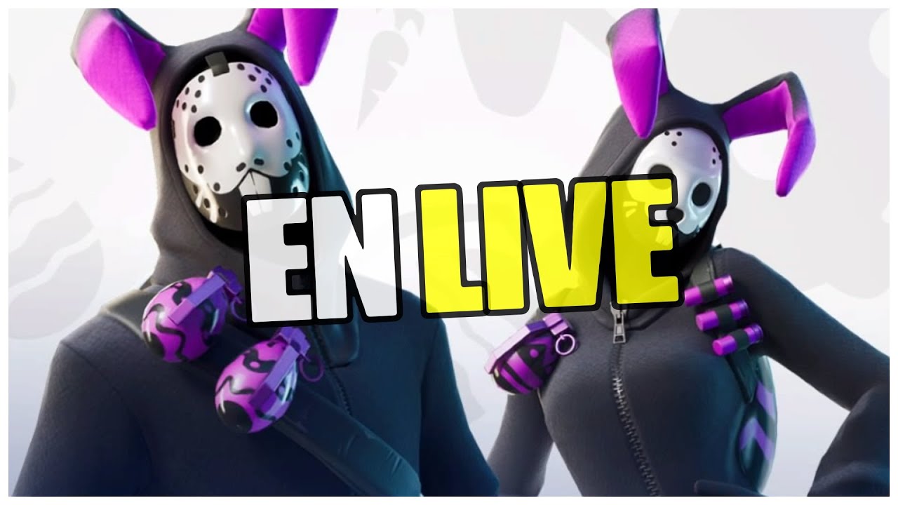 🔴RELIVE JONESY LAPIN NOIR😲Fortnite Sauver le Monde + BR - YouTube