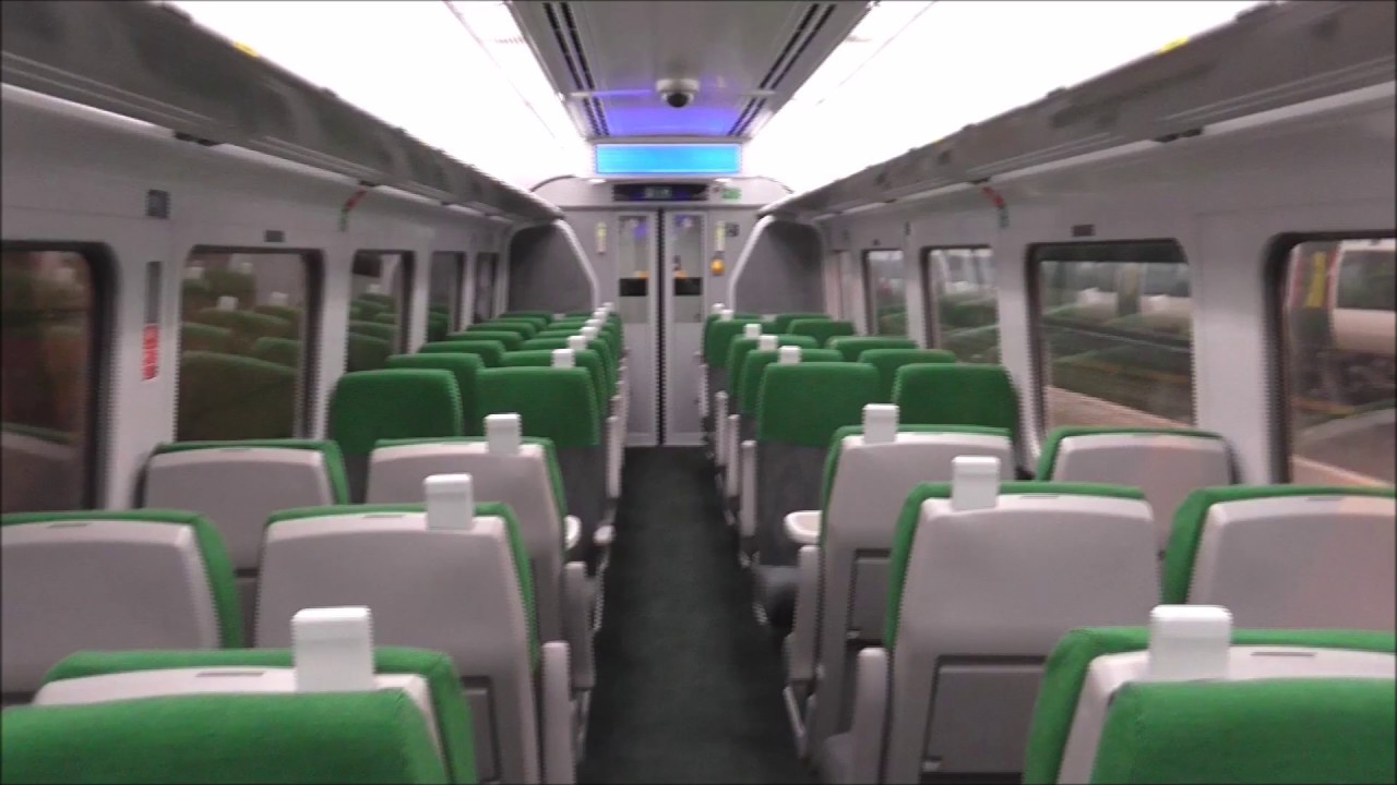 GWR Refurbished Class 158 Interior - YouTube