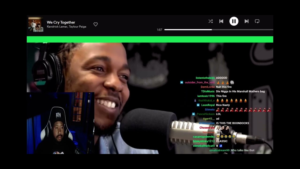 DJ AKADEMIKS REACTION TO WE CRY TOGETHER - YouTube Music